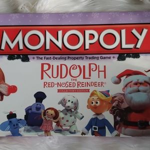 Hasbro | Toys | Monopoly Rudolph The Red Nosed Reindeer Collector ...